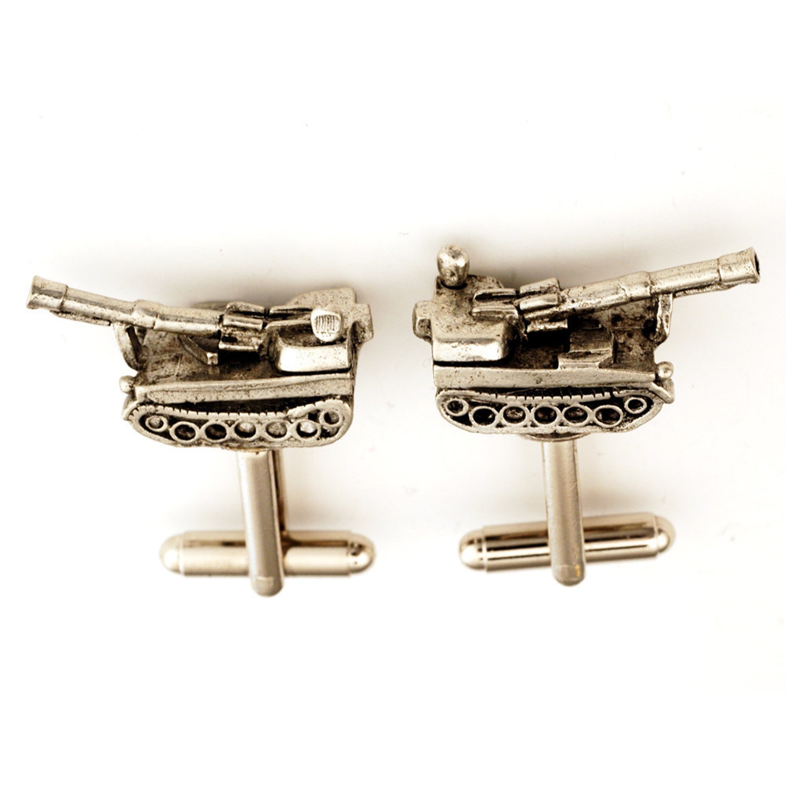 Tank Cufflinks Small Military Tanks the Perfect Size for - Etsy