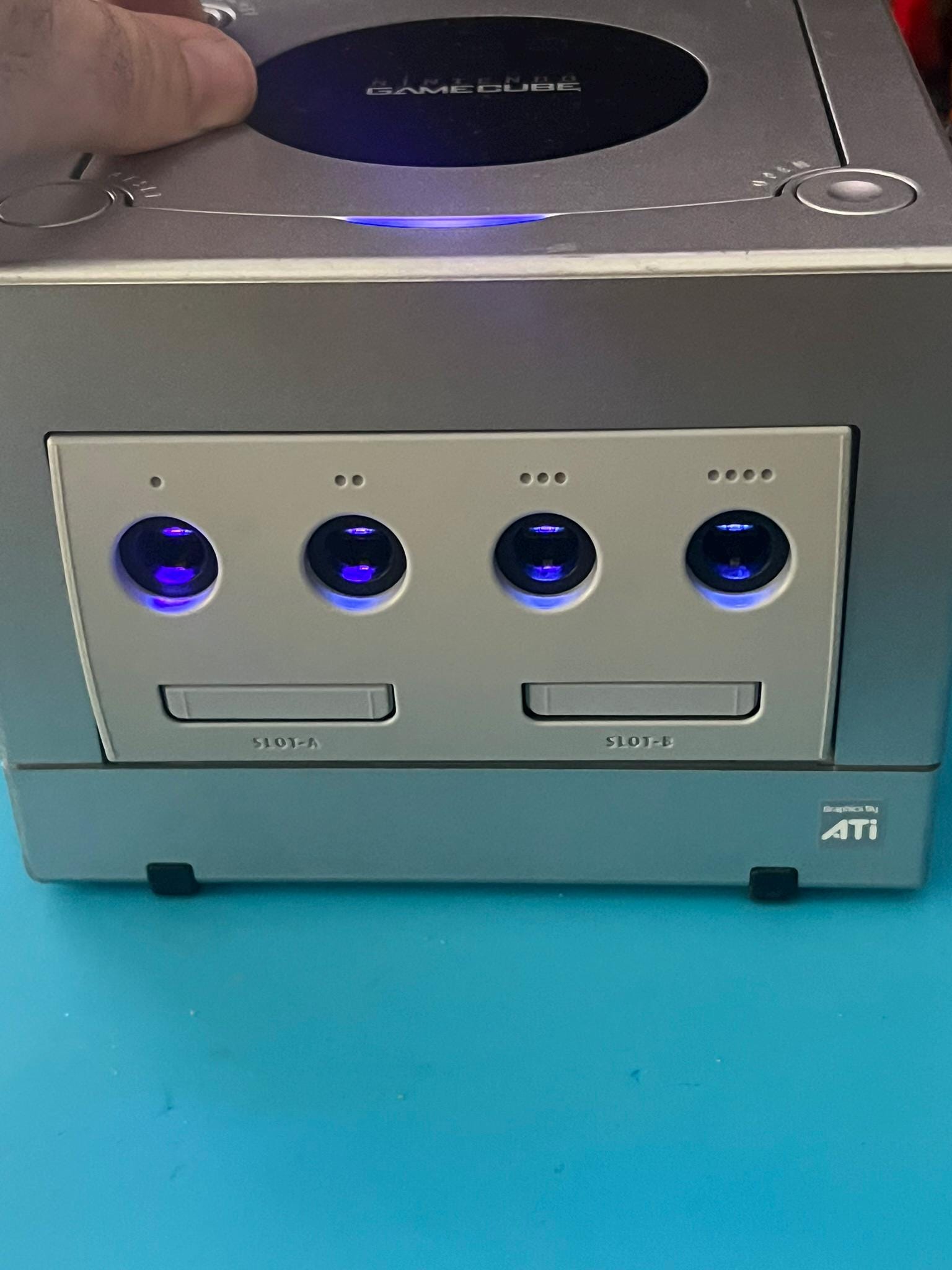 Nintendo Gamecube Controller Board-fresh Battery and Custom Leds ...