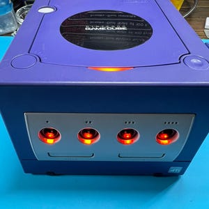 Nintendo Gamecube Controller Board-fresh Battery and Custom Leds ...