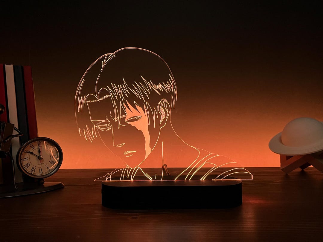 3D Anime LED Lamp - Christmas Gift for Anime Lovers - Anime Night Light ...
