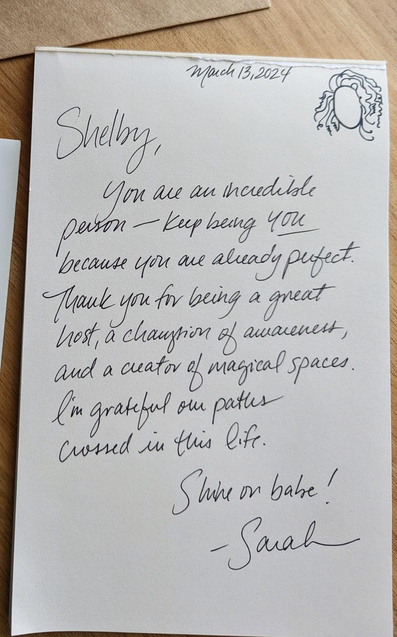 Handwritten Letter & Envelope (100% Custom) - Etsy