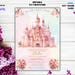 Royal Castle Birthday Invitation Princess Invitation Magical Princess ...