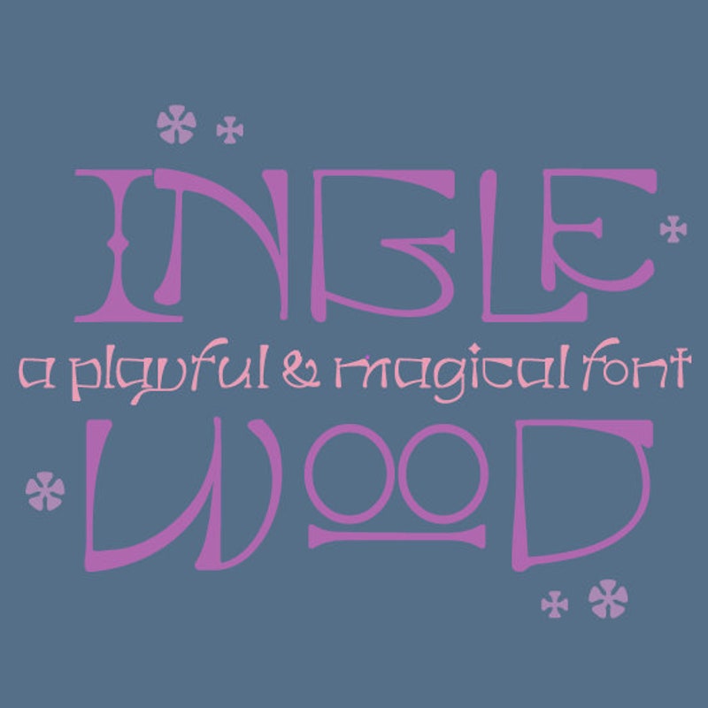 Art Nouveau Font Stencils - Etsy
