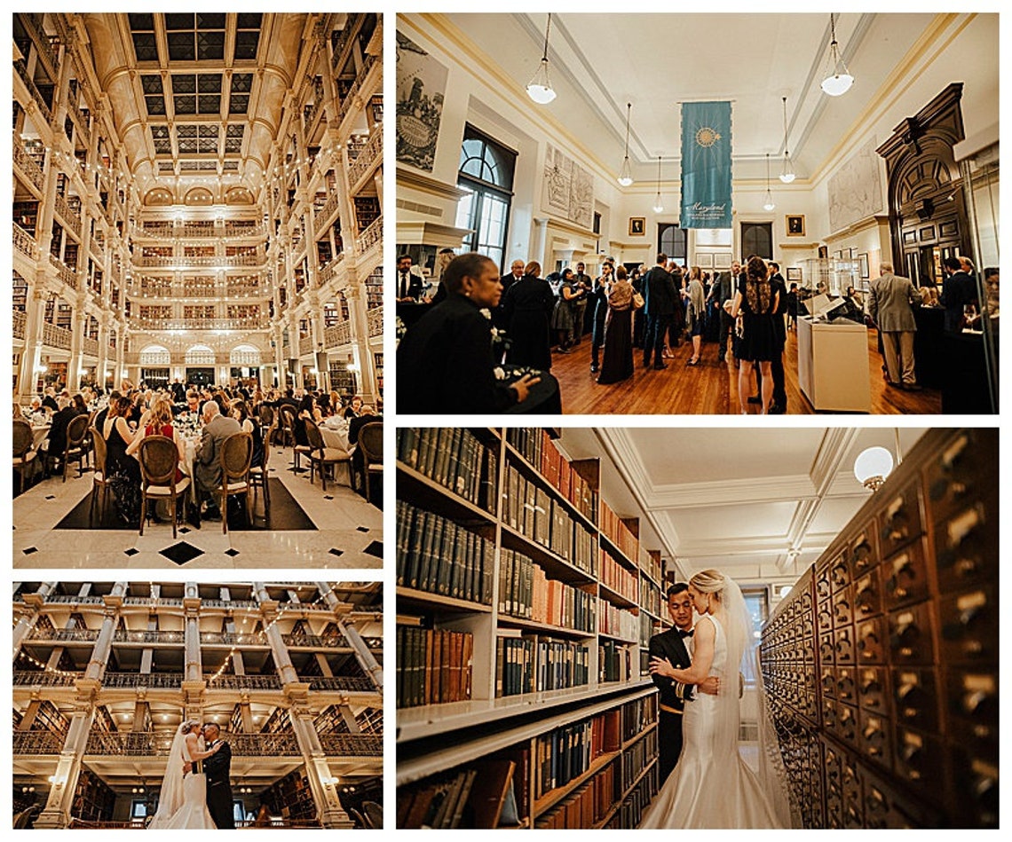 Love in the Library Wedding Invitations Book Lovers - Etsy