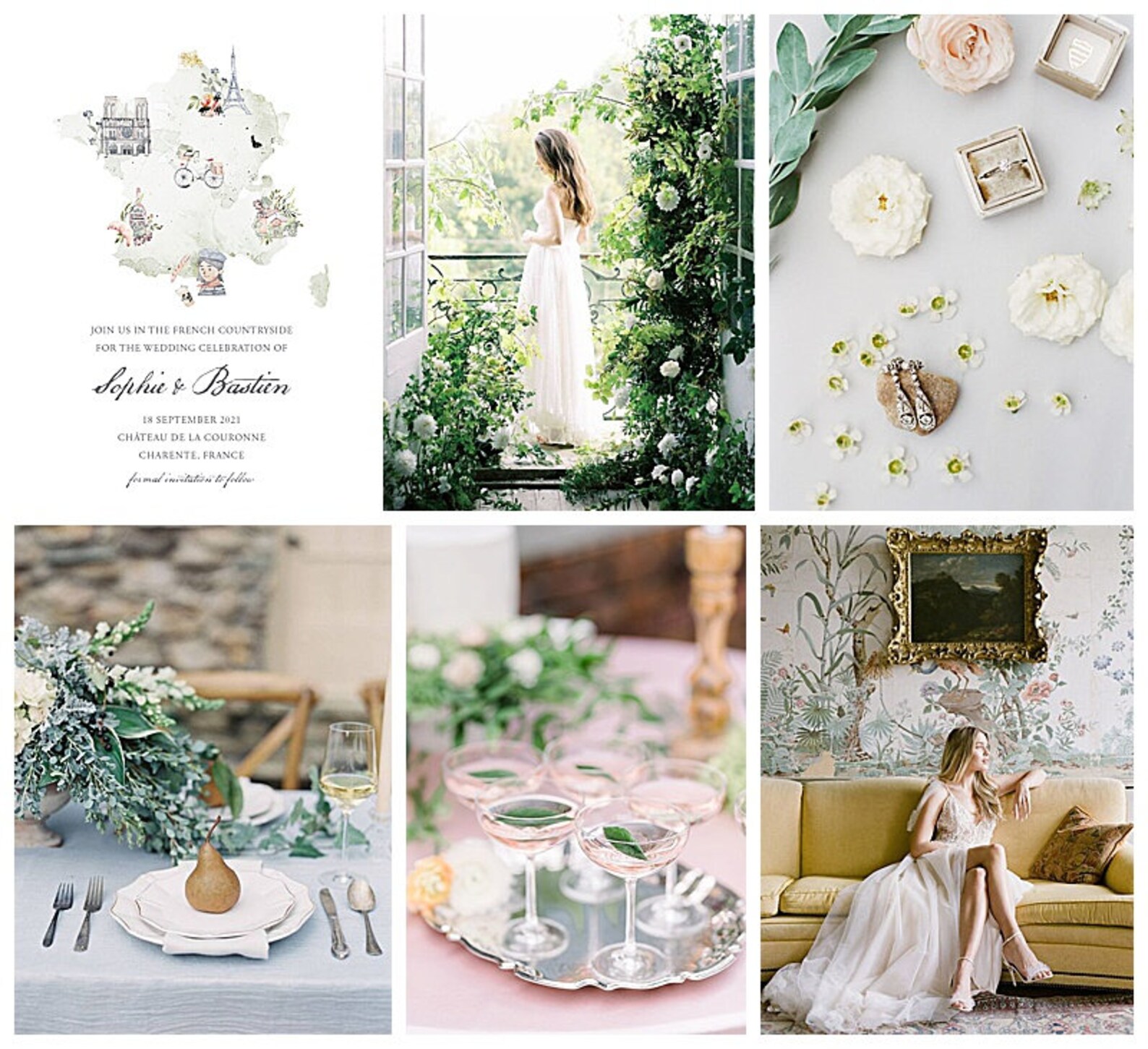 Watercolor Custom French Map Destination France Save the Date - Etsy