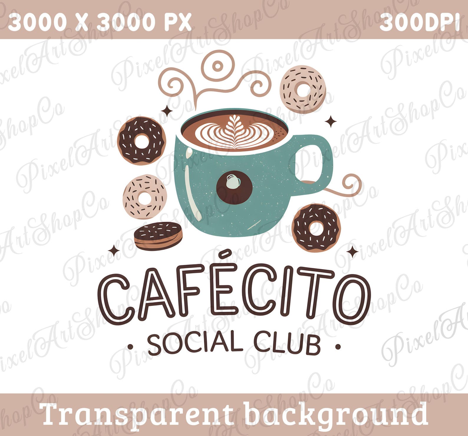Cafecito Social Club PNG, Latina Coffee PNG, Cafecito Y Chisme Spanish ...