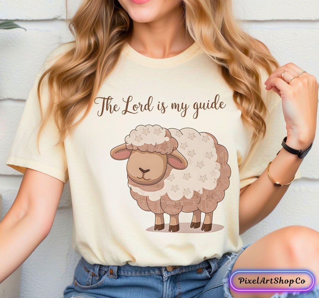 The Lord is My Guide PNG, Christian Easter PNG, Bible Verse Faith PNG ...