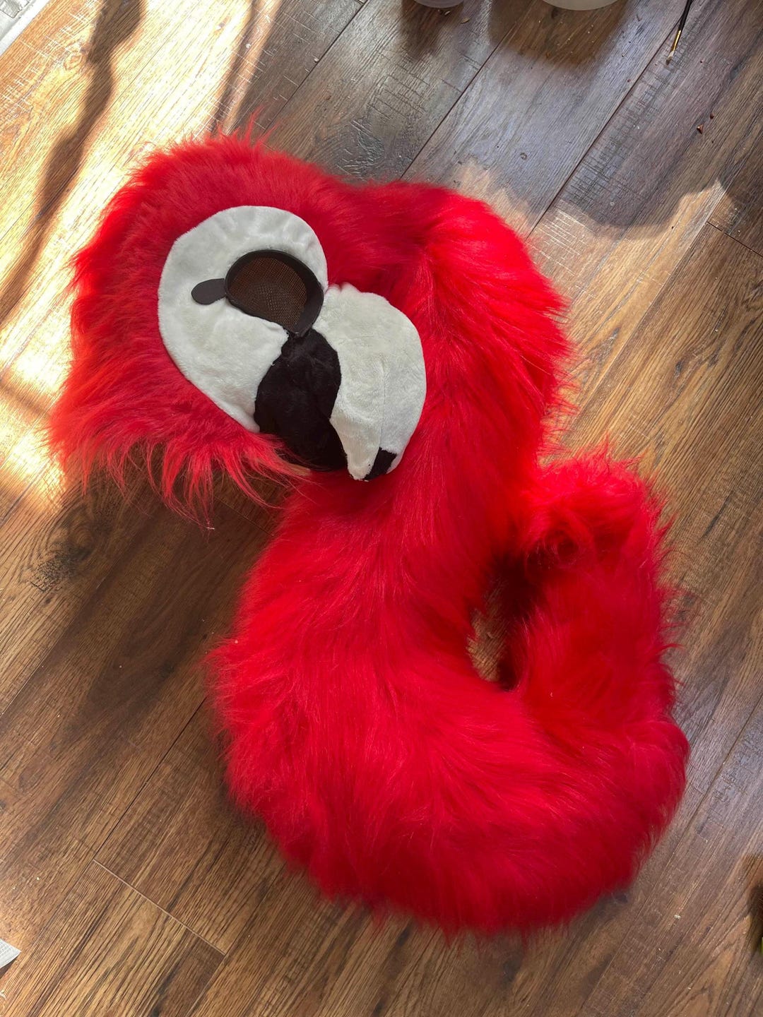 Macaw Fursuit Head With Large "monster" Tail || READ DESC!!! - Etsy