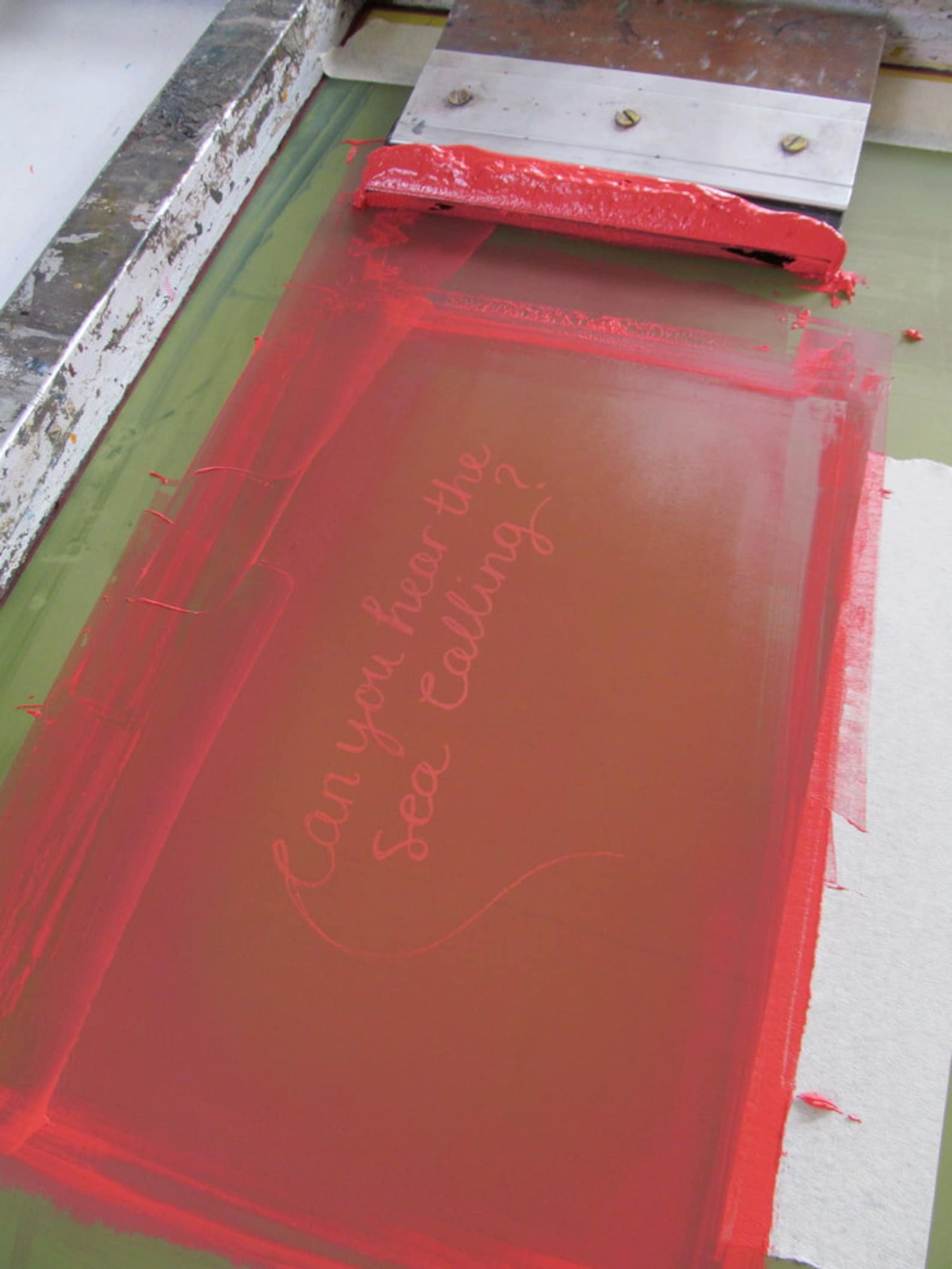 The Calling of the Sea Screen Print | Etsy