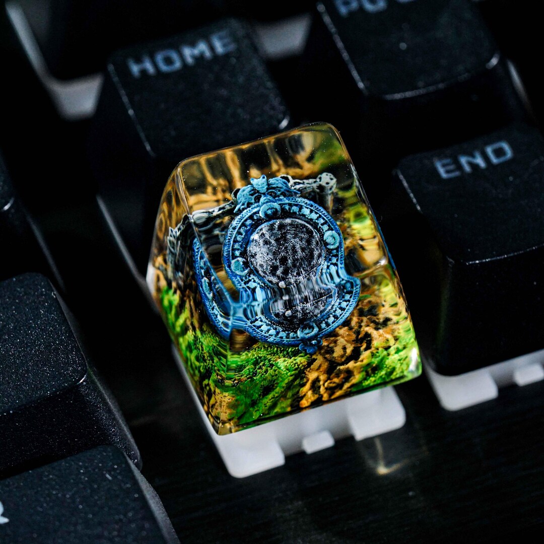 Ring Moon of Nokstella 3D Keycap, Legendary Elden Ring Talisman Artisan ...