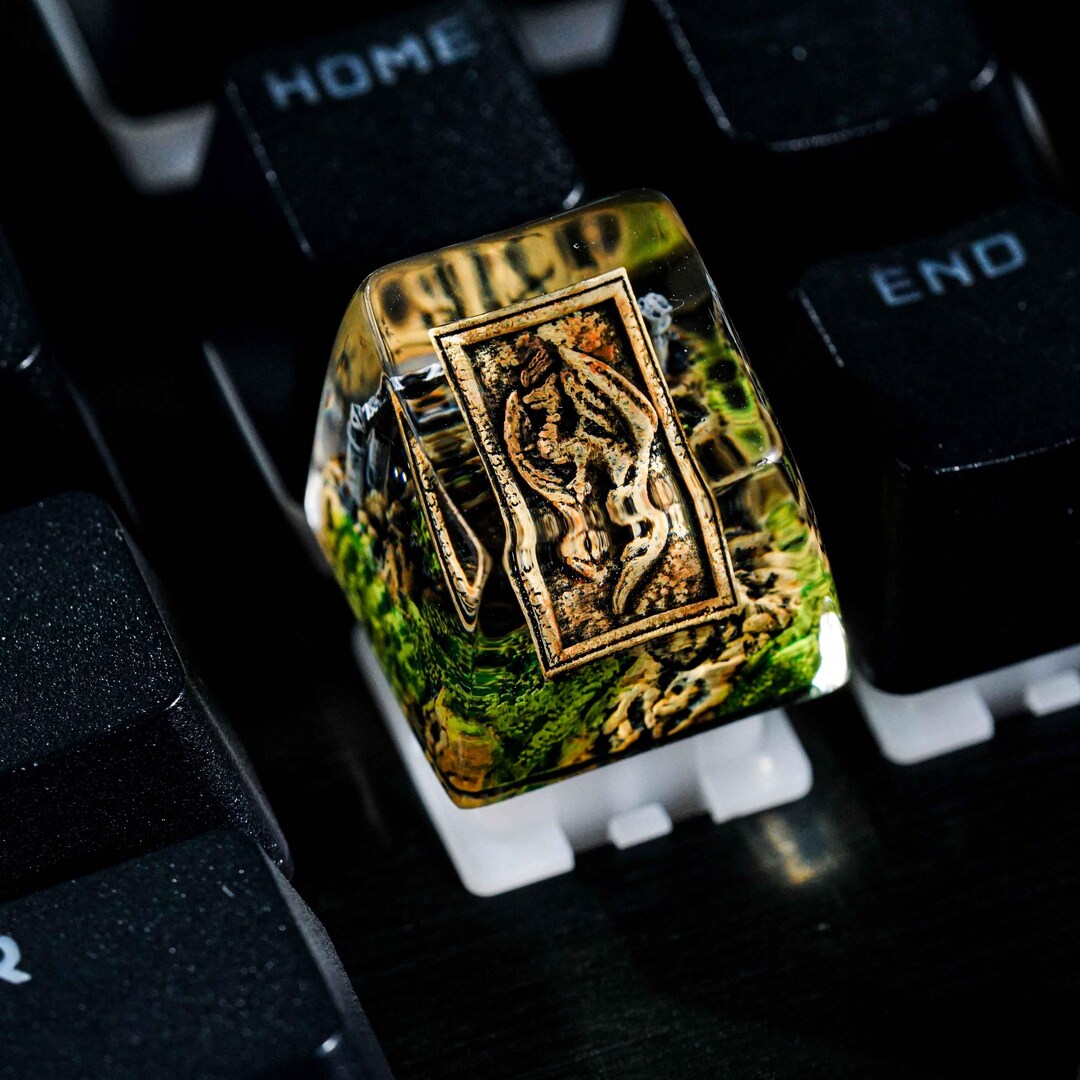 Dragoncrest Talisman 3D Keycap, Legendary Elden Ring Talisman Artisan ...