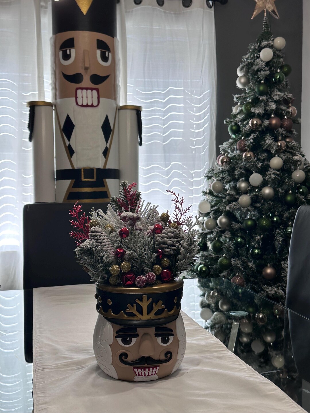 Nutcracker Head Centerpiece - Etsy