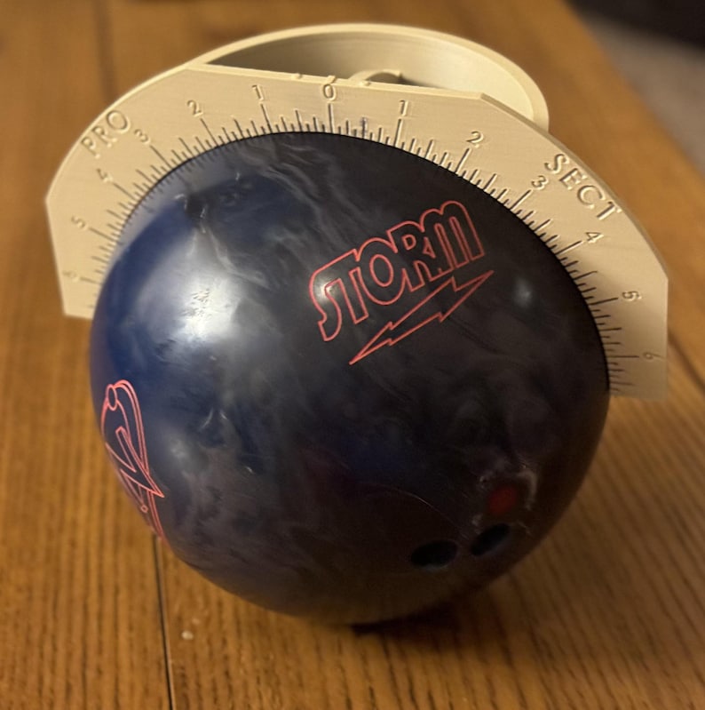 Quarter Scale - Bowling Ball Layout Tool - Etsy
