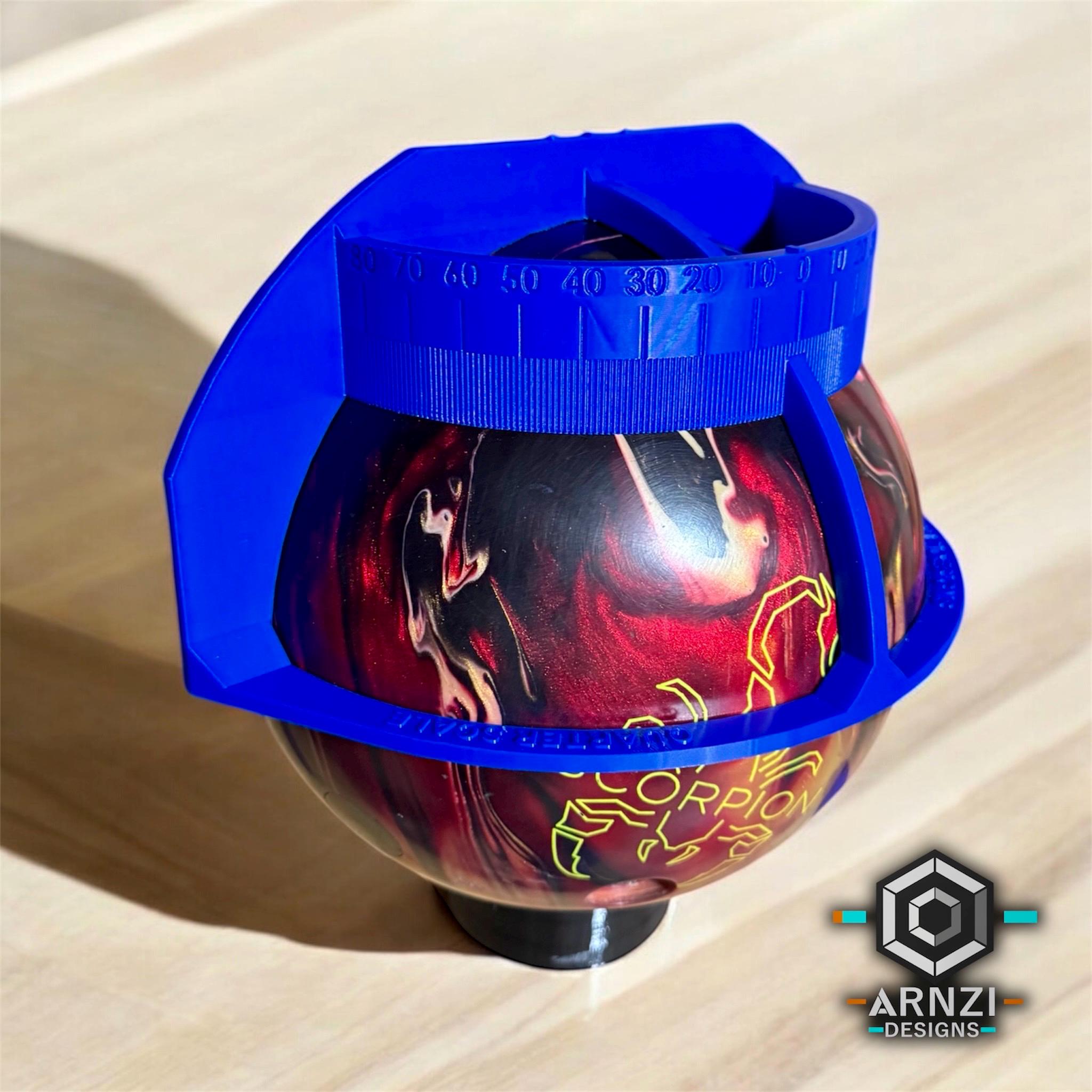 Quarter Scale - Bowling Ball Layout Tool - Etsy