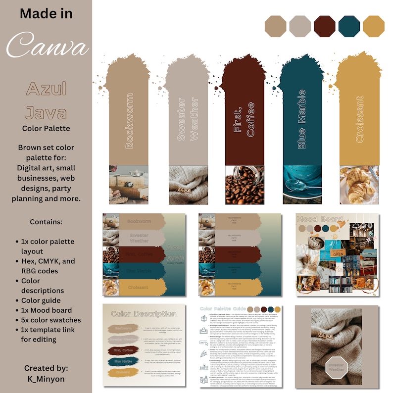 Neutral Color Palette |color Palette With HEX/CMYK/RGB Codes | Color ...