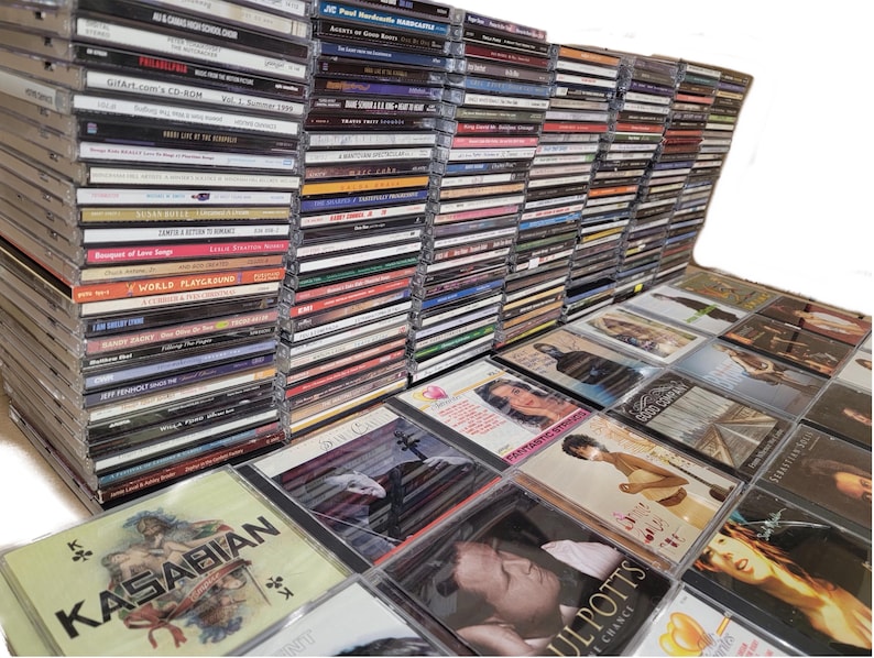 Curated Music CD Lot: Assorted Genres, Original Artwork (you Choose ...