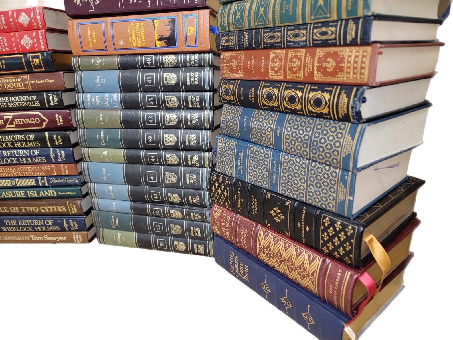 Lot of 5 Classic Literature Hardcover Books: Random Assorted Mix - Etsy