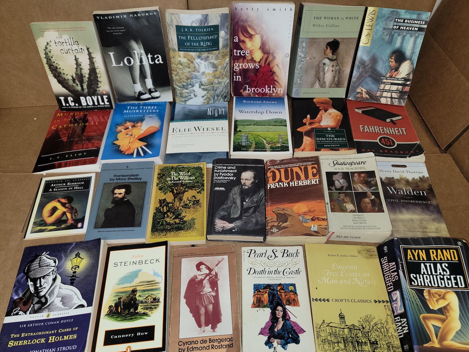 Classic Literature Paperback Books - Random UNSORTED Lot of 10 - Etsy
