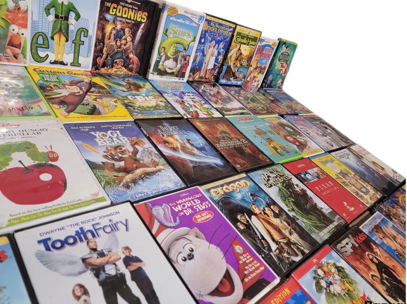 Family DVD Movie Lot: Kids Cartoon Films, Adventure Movies (you Choose ...