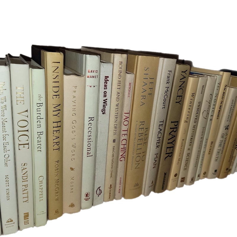 Black Tan Decor Books - Etsy
