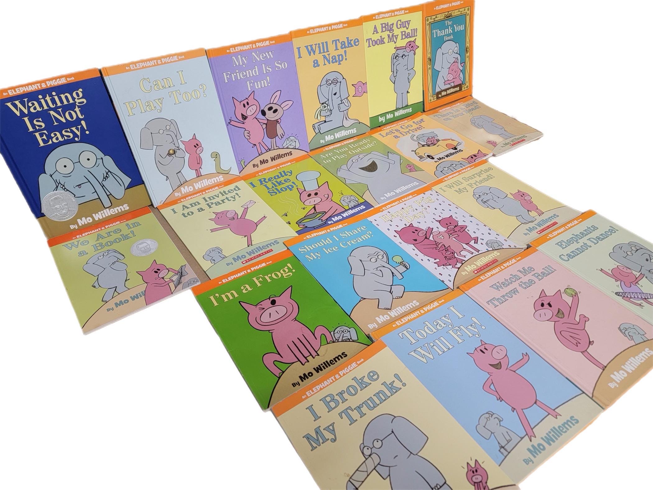 Elephant & Piggie Children Kids Book Lot by Mo Willems (5 Curated Books ...