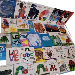 Lot of 5 Eric Carle Picture/board Books for Children's Kid Toddler ...