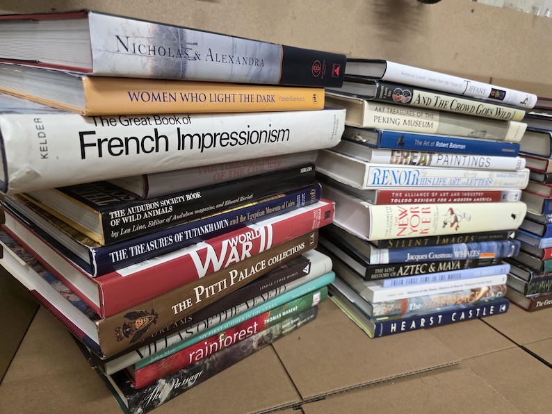 5 Pounds Book Lot: Choose Your Genre - Fiction, Nonfiction, Cooking ...