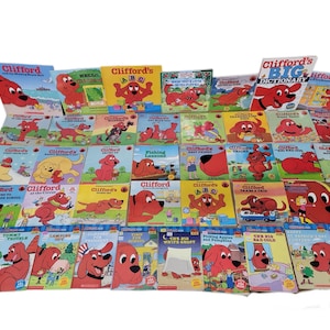 Clifford Big Red Dog Books - Scholastic Children's Picture Book Lot of ...