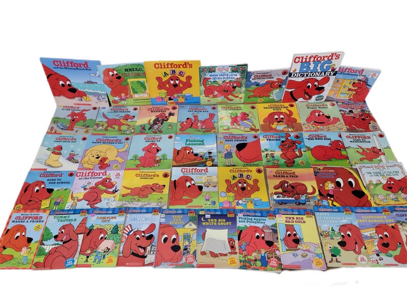 Clifford Big Red Dog Book Lot - Norman Bridwell Scholastic Children's ...
