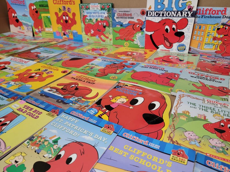 Clifford Big Red Dog Book Lot - Norman Bridwell Scholastic Children's ...