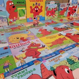 Clifford Big Red Dog Books - Scholastic Children's Picture Book Lot of ...