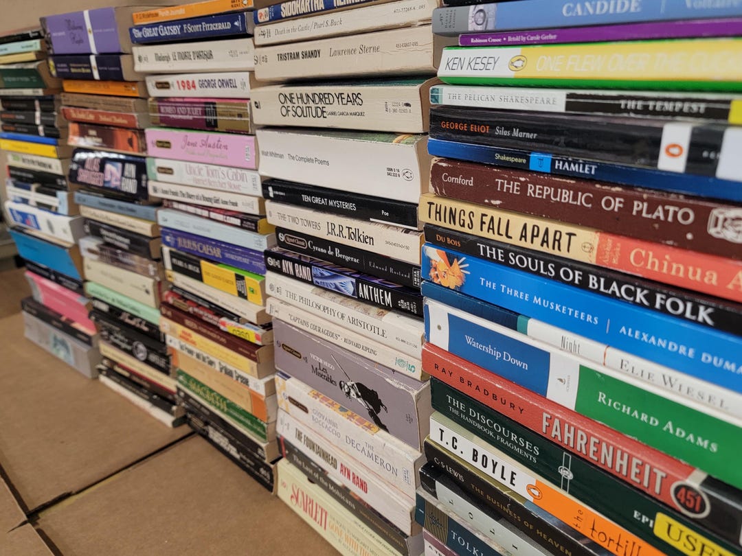 Classic Literature Paperback Book Lot: Curated Mix & Match - Etsy