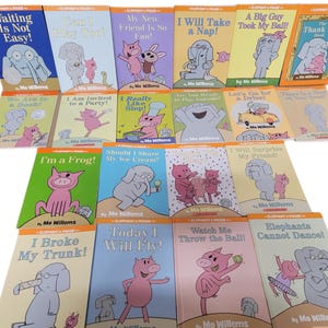 Lot of 5 Elephant & Piggie Paperback/hardcover Books by Mo Willems ...