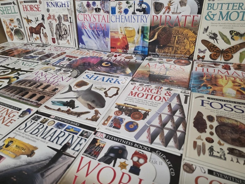 DK Eyewitness Books Lot of 10: Random Mixed Homeschool Reference Set - Etsy