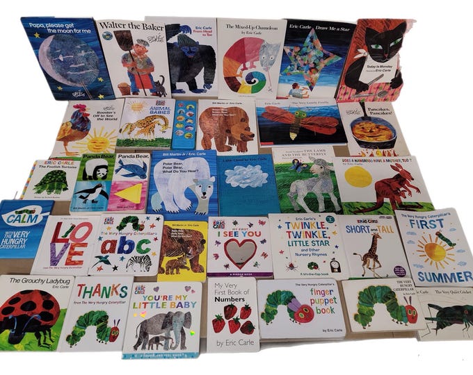 Eric CARLE Lot of 15 Paperback Books - Etsy