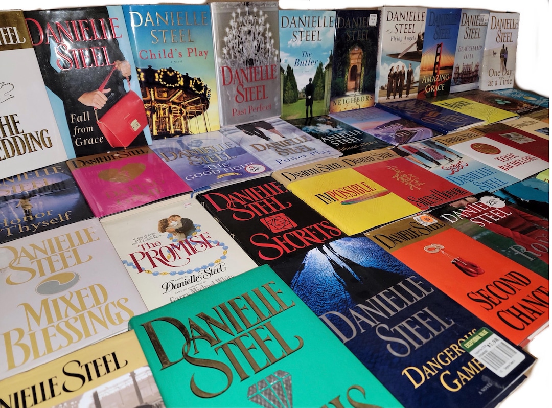 Lot of 5 Danielle Steel Hardcover Books: Romance, Suspense - Etsy