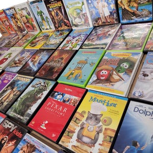 Lot of 10 Family Cartoon Dvds: Children's Movie Bundle - Etsy