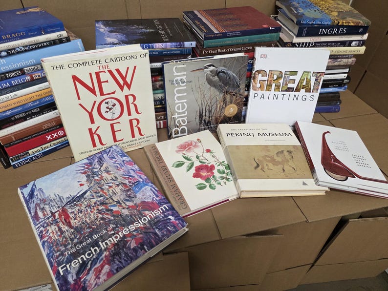 5 Pounds Book Lot: Choose Your Genre - Fiction, Nonfiction, Cooking ...