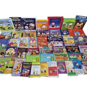 Garfield & Peanuts Comic Book Lot: Vintage Cartoon Humor - Etsy