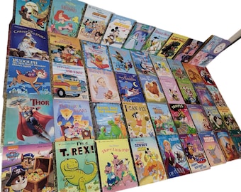 Build a Lot, You Choose, Classic Little Golden Books Make a Set, Pick ...