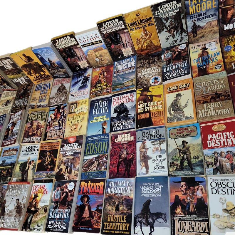 Western Novels - Etsy