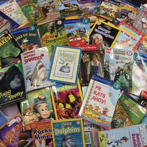 Level 2 Reading Books Lot: Early Reader Ready To-i Can Read-step Into ...