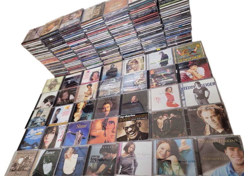 Curated Music CD Lot: Assorted Genres, Original Artwork (you Choose ...