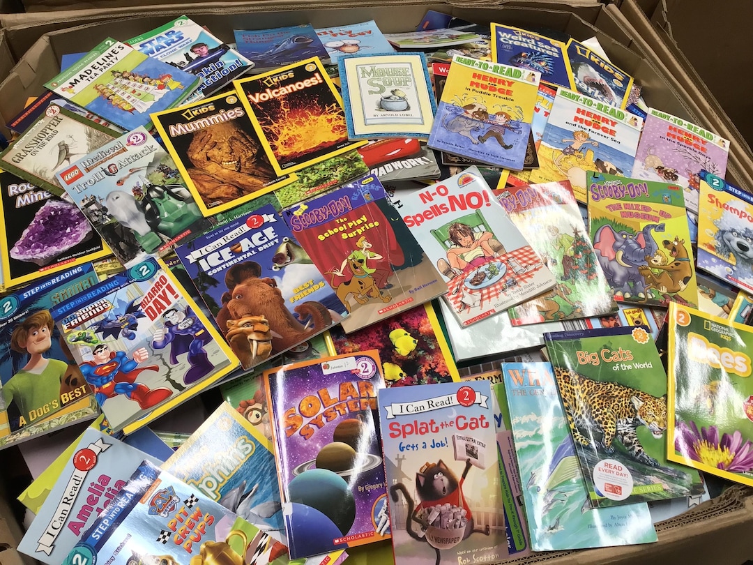 Level 2 Reading Books Lot: Early Reader Story Time Bundle - Etsy