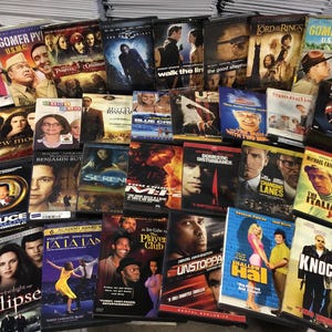 Lot of 20 Movie Dvds: Action, Drama, Mystery, and More - Etsy