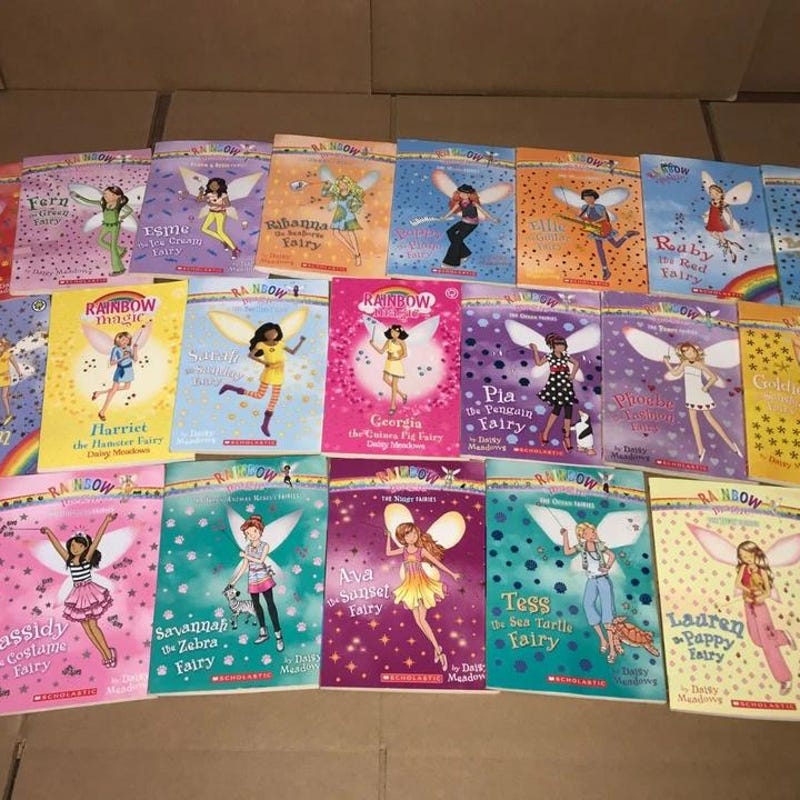 The Rainbow Fairy Books - Etsy