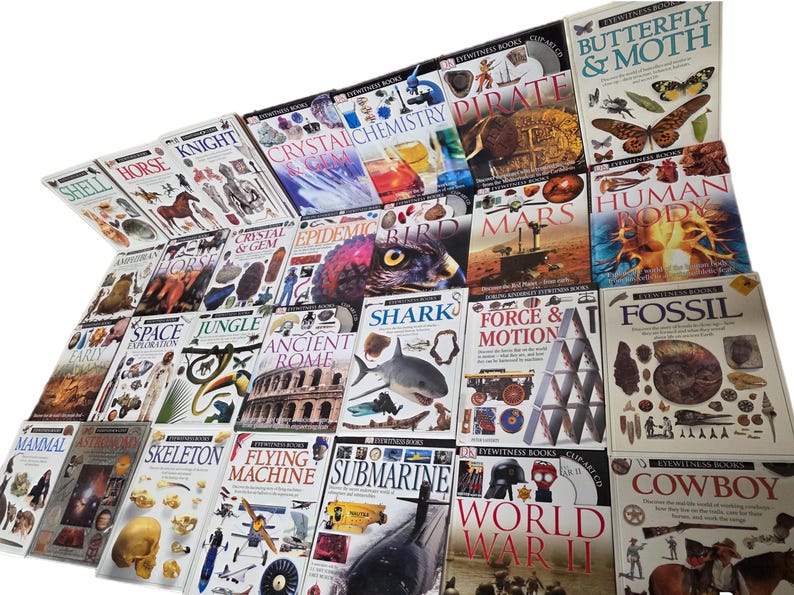 DK Eyewitness Books Lot of 10: Random Mixed Homeschool Reference Set - Etsy