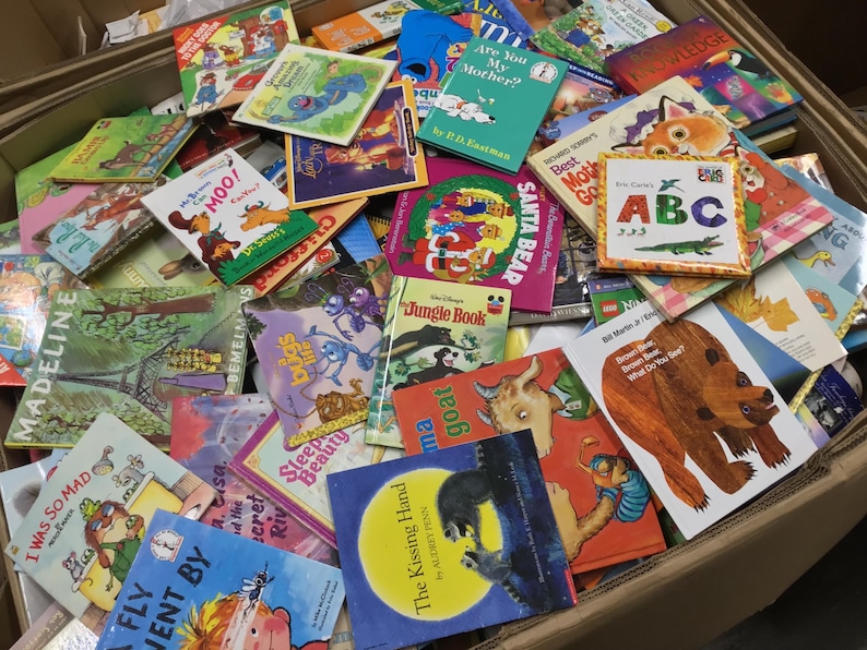 Lot of 30 Children's Story Time Picture Books: Assorted Kids Bundle ...