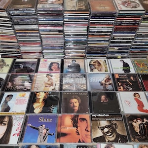 Curated Music CD Lot: Assorted Genres, Original Artwork (you Choose ...