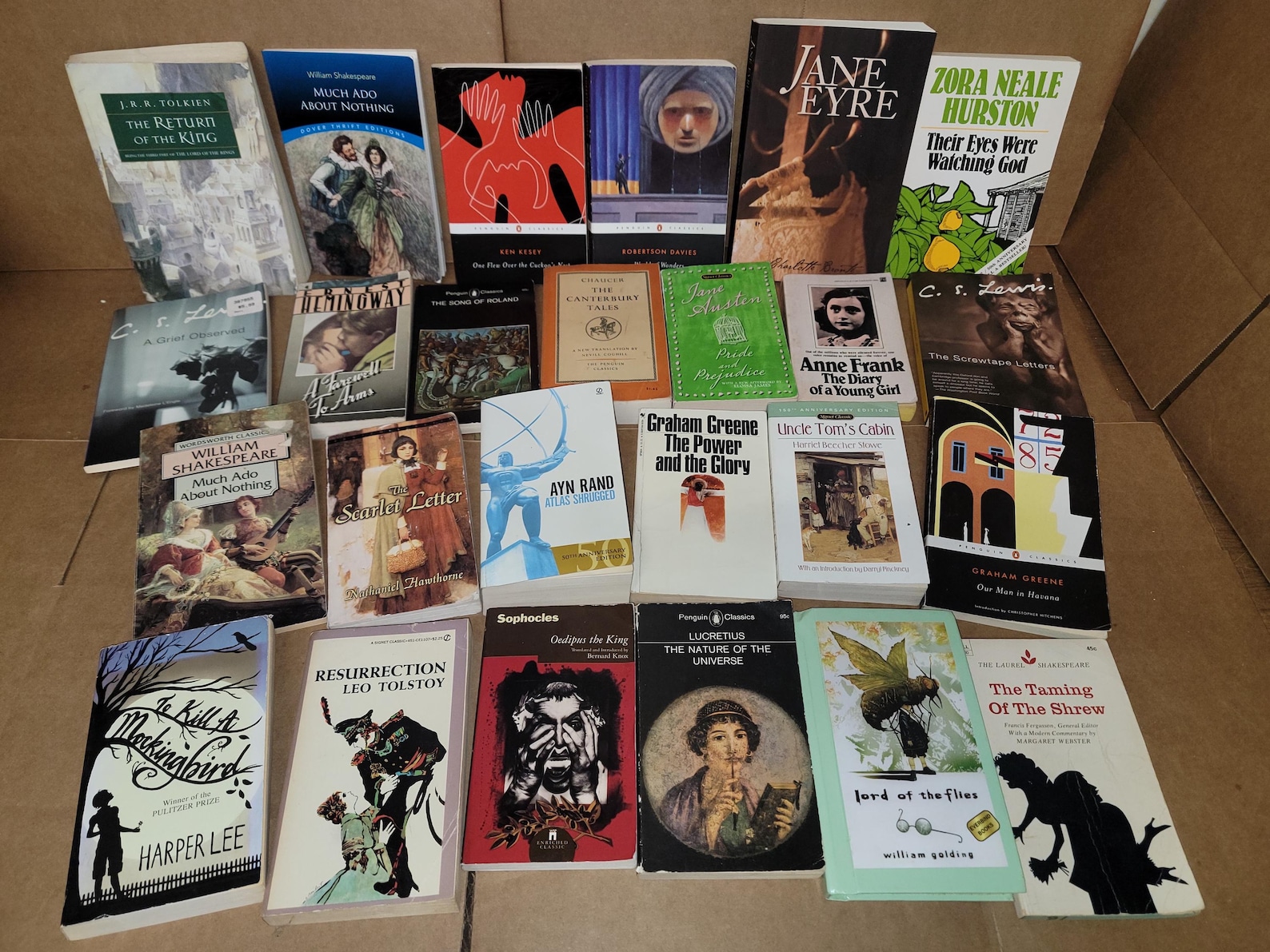 Classic Literature Paperback Books - Random UNSORTED Lot of 10 - Etsy